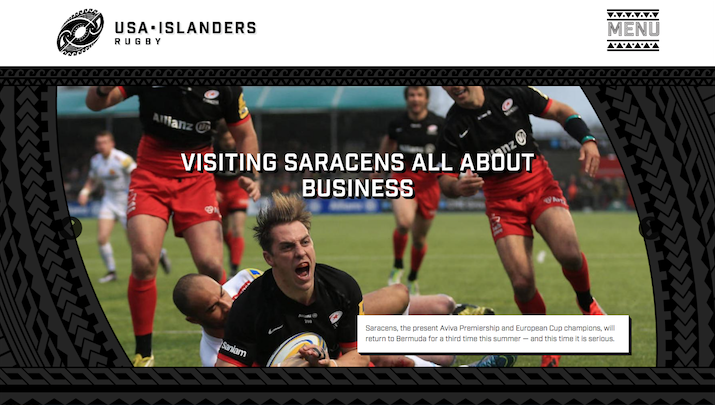 USA Islanders Website by 4x3 Design | URugby | College Rugby and High ...